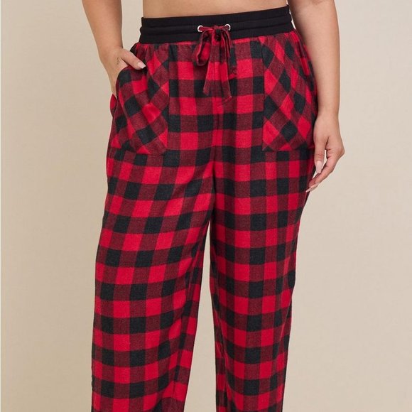 torrid | Intimates & Sleepwear | Torrid Sleep Pants 0 Med Red Black ...